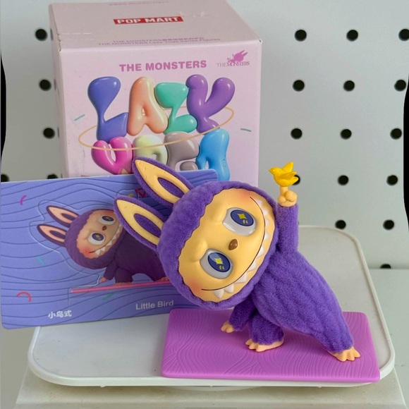 Other | Pop Mart Labubu The Monsters Lazy Yoga Series Figures Little ...